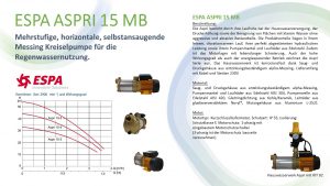 ESPA Aspri 10 und 15 Serie (Aspira) – MDW Wassertechnik